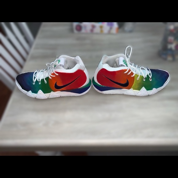 Nike | Shoes | Custom Nike Kyrie 4 Men Size 25 | Poshmark